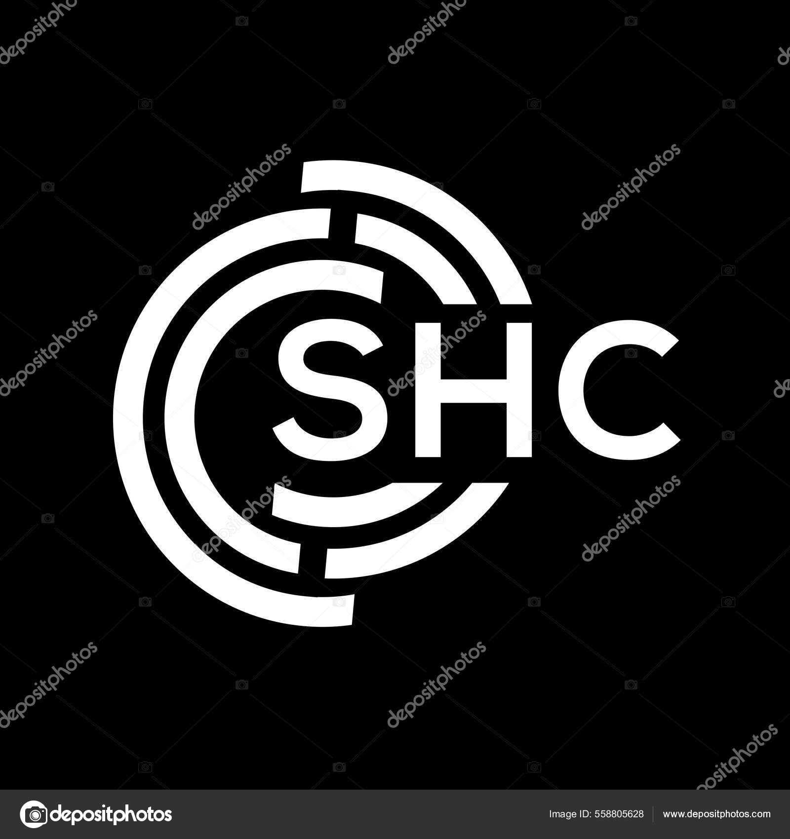 Diseño Del Logotipo Letra Shc Shc Monograma Iniciales Letra Logo Vector ...