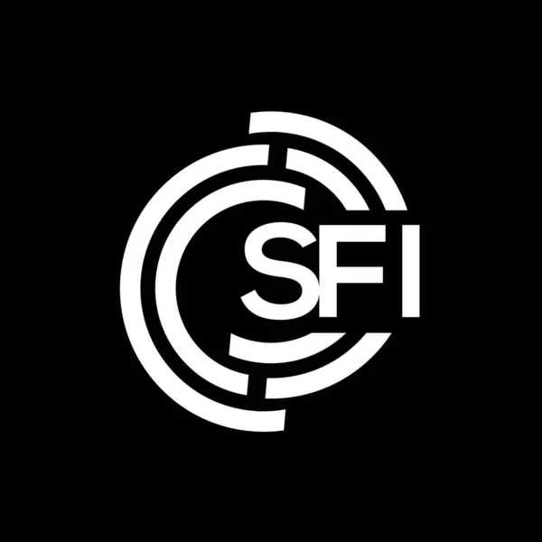 Sni Letter Logo Design Sni Monogram Initials Letter Logo Concept Stock ...