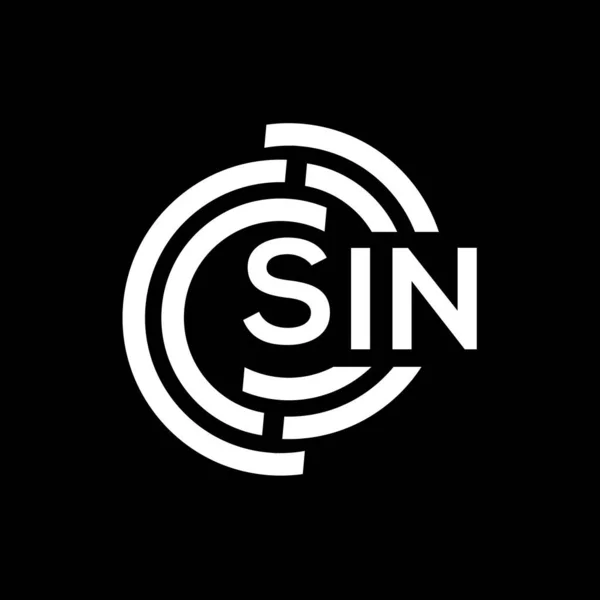 Sni Letter Logo Design Sni Monogram Initials Letter Logo Concept Stock ...