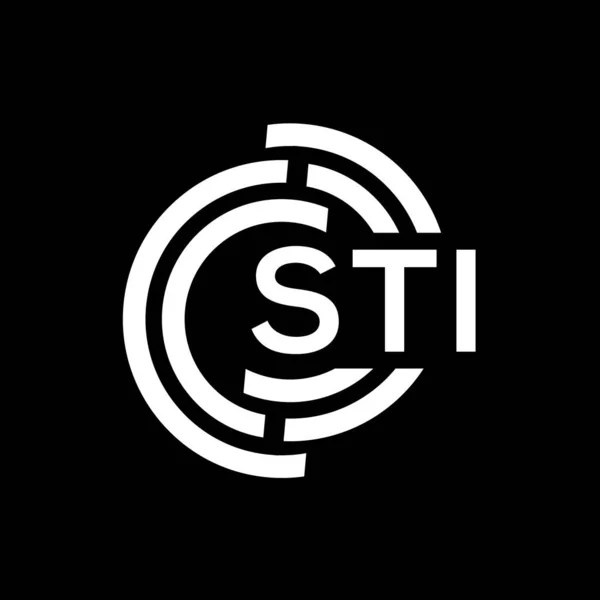 Sni Letter Logo Design Sni Monogram Initials Letter Logo Concept Stock ...