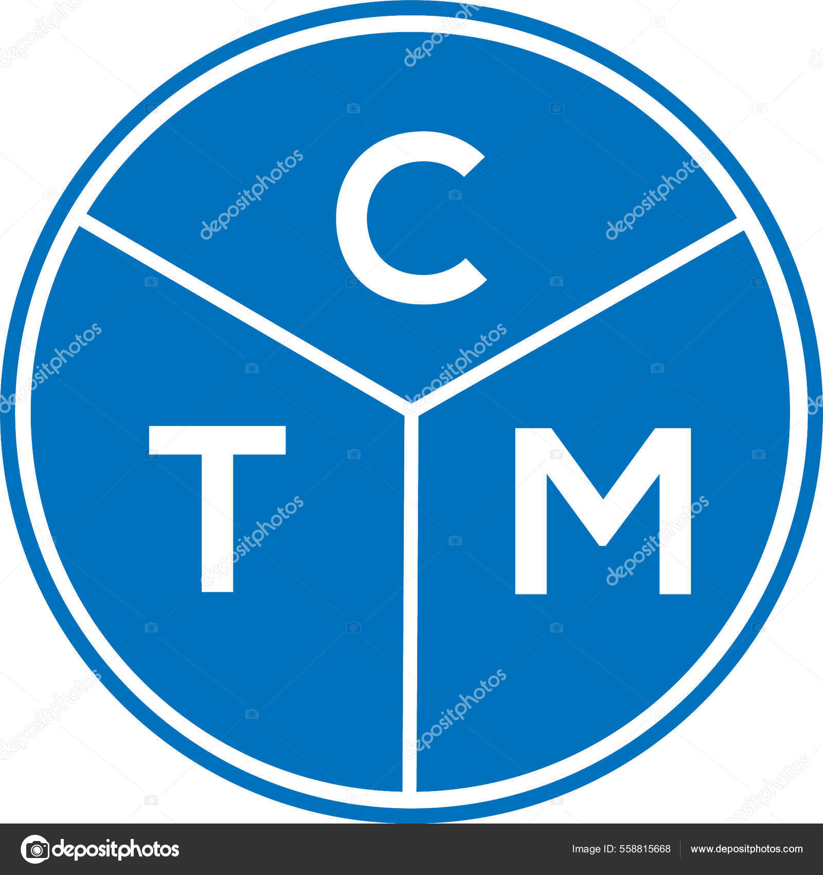 Ctm Letter Logo Design Ctm Monogram Initials Letter Logo Concept Stock ...