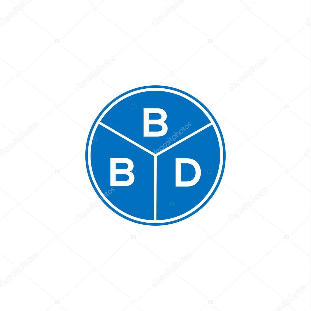 Diseño del logotipo de la letra BBD. BBD monograma iniciales letra logo ...