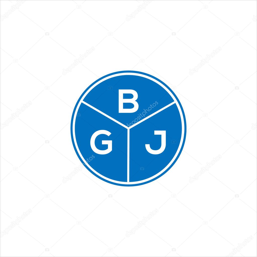 Diseño del logotipo de la letra BGJ. BGJ monograma iniciales letra logo ...