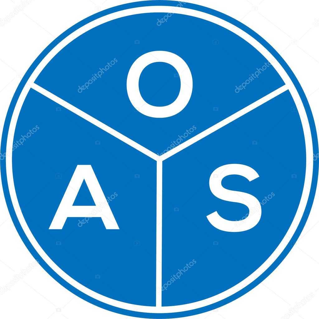 Dise o del logotipo de la carta de la OEA sobre fondo blanco. OEA ...