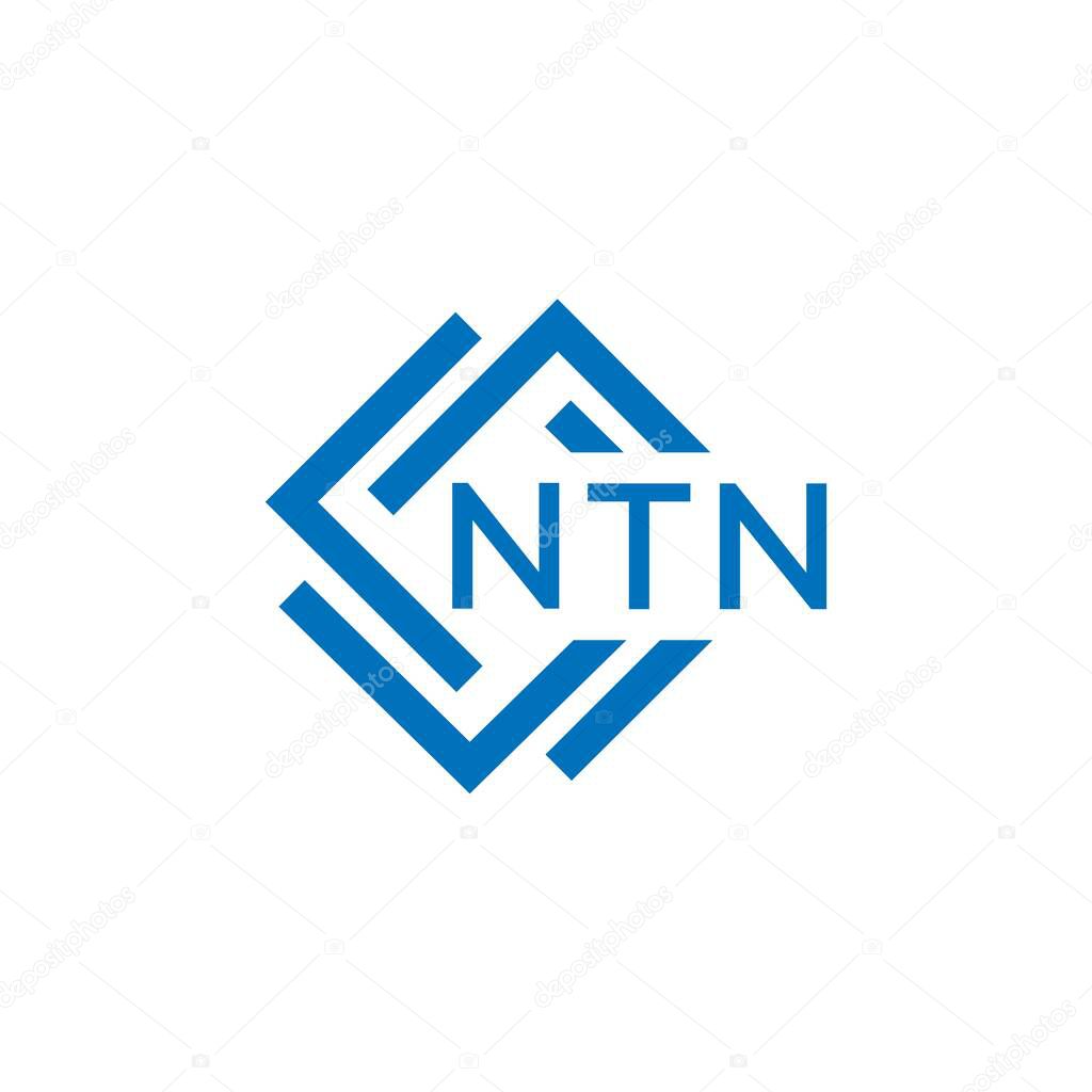 Dise o del logotipo de la letra NTN sobre fondo blanco. NTN creativo c ...