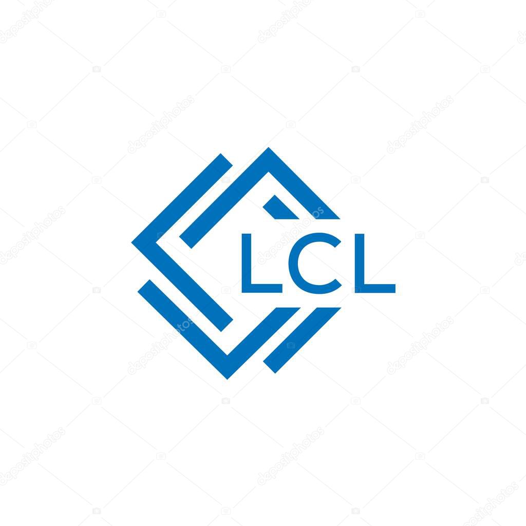 Dise o del logotipo de la letra LCL sobre fondo blanco. LCL creativo c ...
