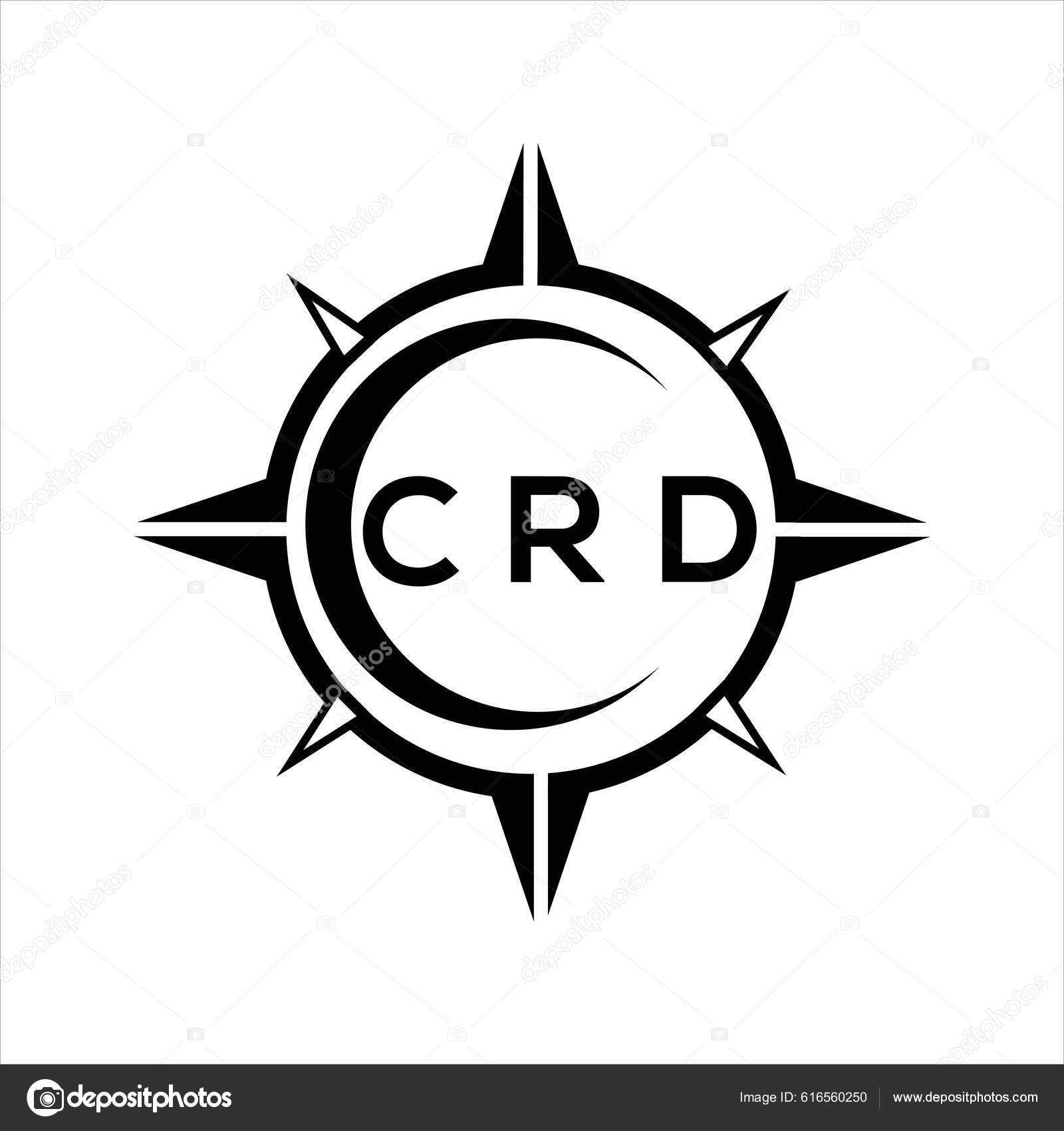 Crd Abstract Technology Circle Setting Logo Design White Background Crd ...