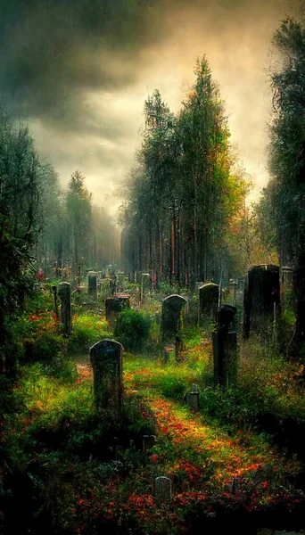 Beautiful Cemetery Wallpaper