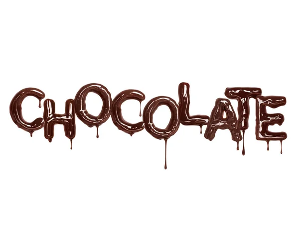 Chocolate Word Art