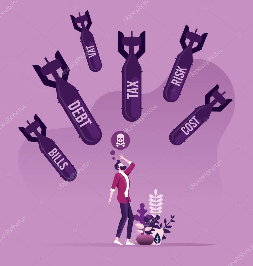 Gran problema concepto financiero 2024