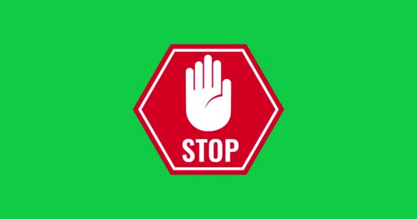 Green Stop Sign