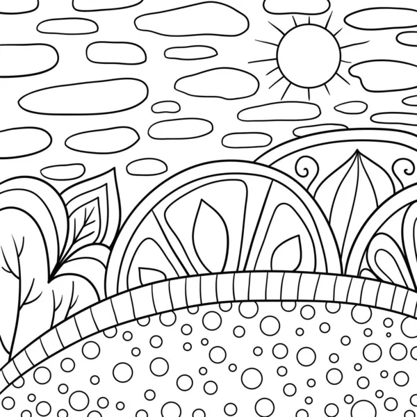 Abstract nature outline Vector Art Stock Images | Depositphotos