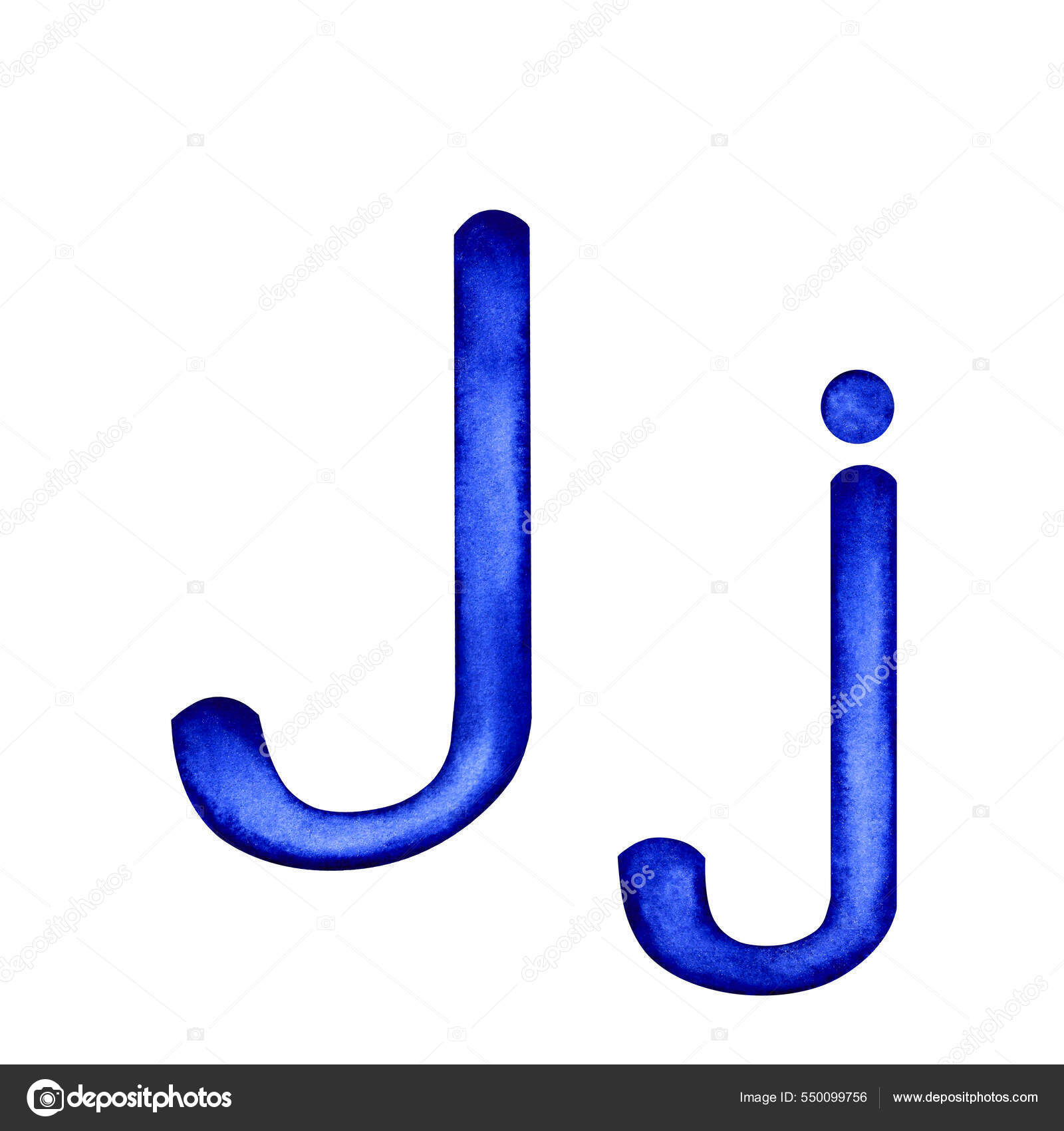 Letter J Capital and lower case Stock Illustration by ©AntoninaMaslova ...
