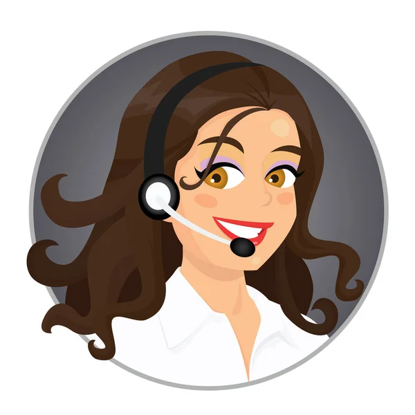 16,057,172 Call center girl Vector Images | Depositphotos