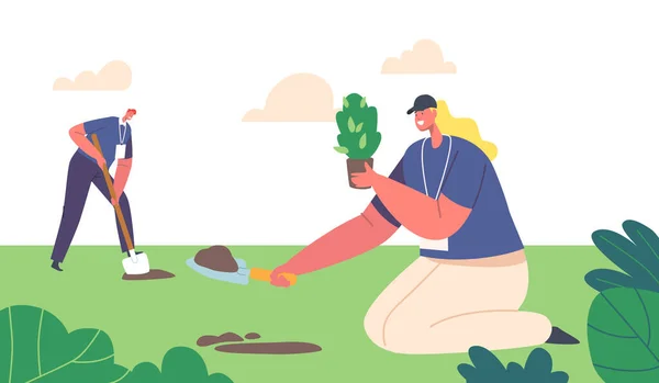 Reforestation Cartoon