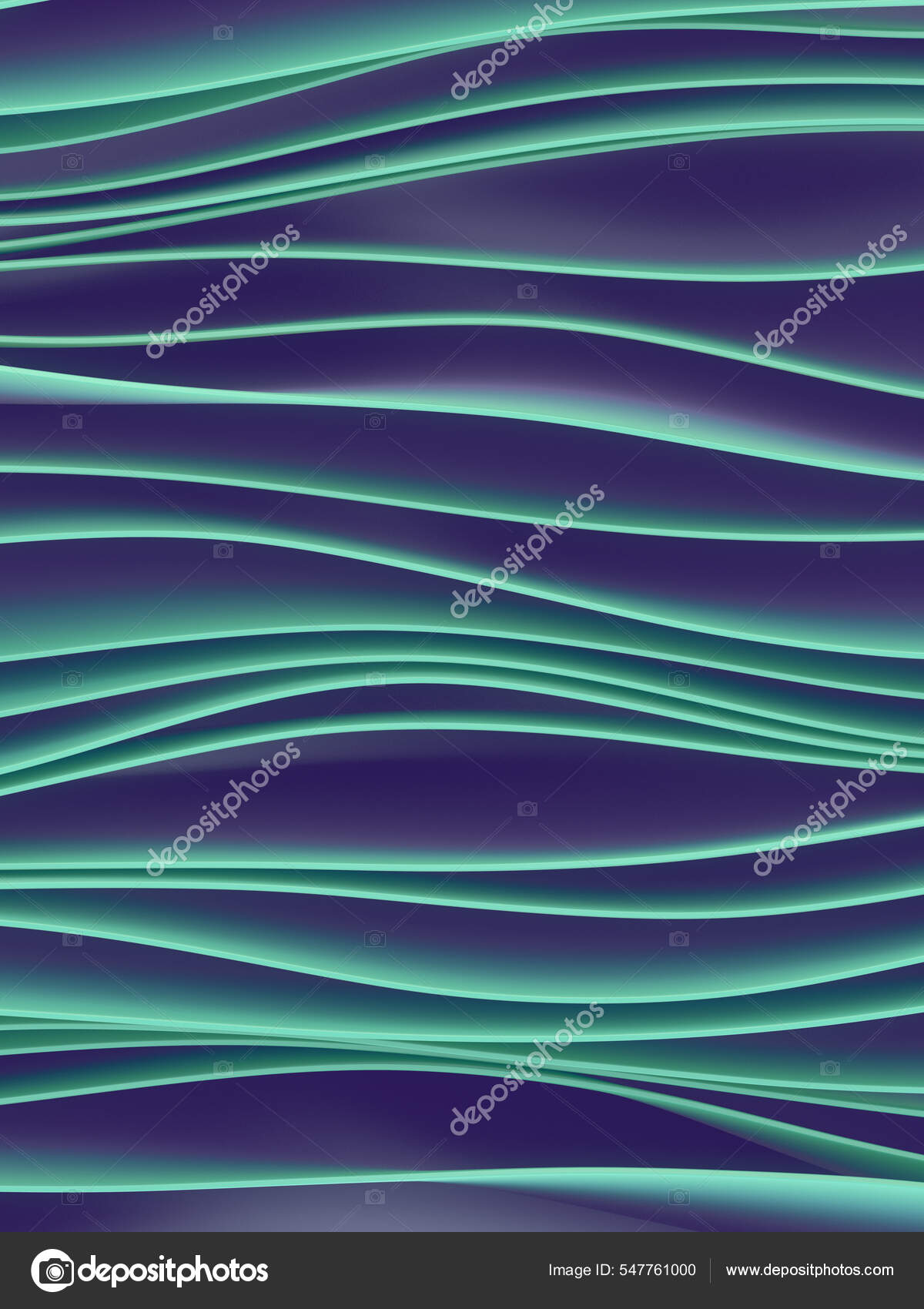 Psychedelic Wave Background Trendy Gradient Rendering Colorful Digital ...