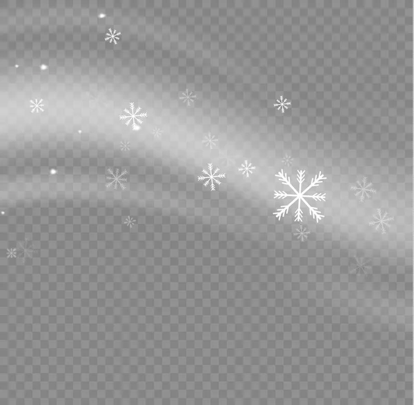 Snow Wind Transparent Background White Gradient Decorative Element ...