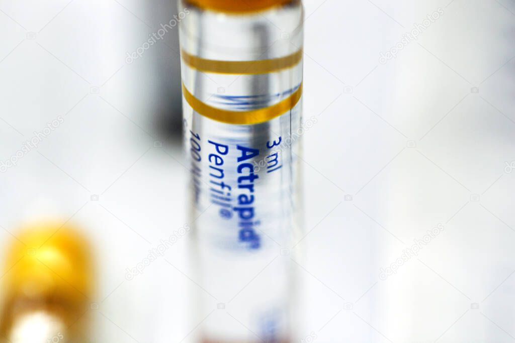 Insulina humana Actrapid rDNA penfill 100 UI solución inyectable ...