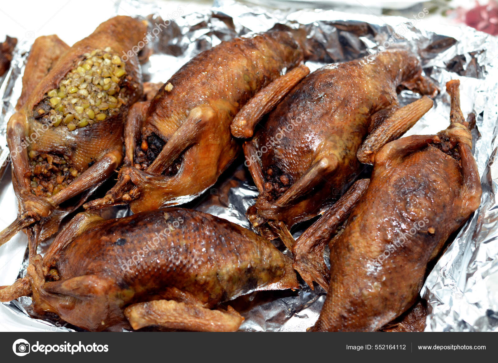 Egyptian Hamam Mahshi Stuffed Squab Arabic Cuisine Egyptian Traditional ...