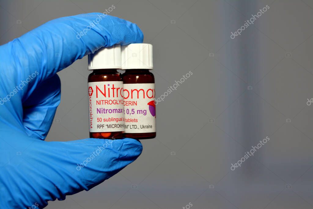 El Cairo, Egipto, 13 de septiembre de 2022: Nitromax comprimidos ...