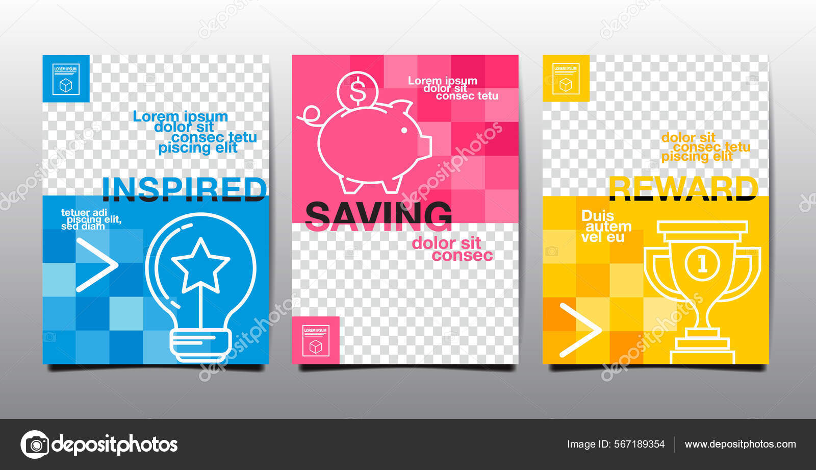 Annual Report Future Business Template Layout Design Cover Book Vector ...