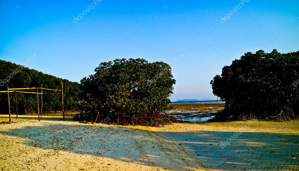 Vistas panorámicas de la playa del paraíso tropical, la isla de Pahawan ...