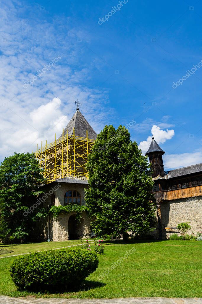Monasterio de Sucevita es un monasterio ortodoxo en Rumania, construido ...