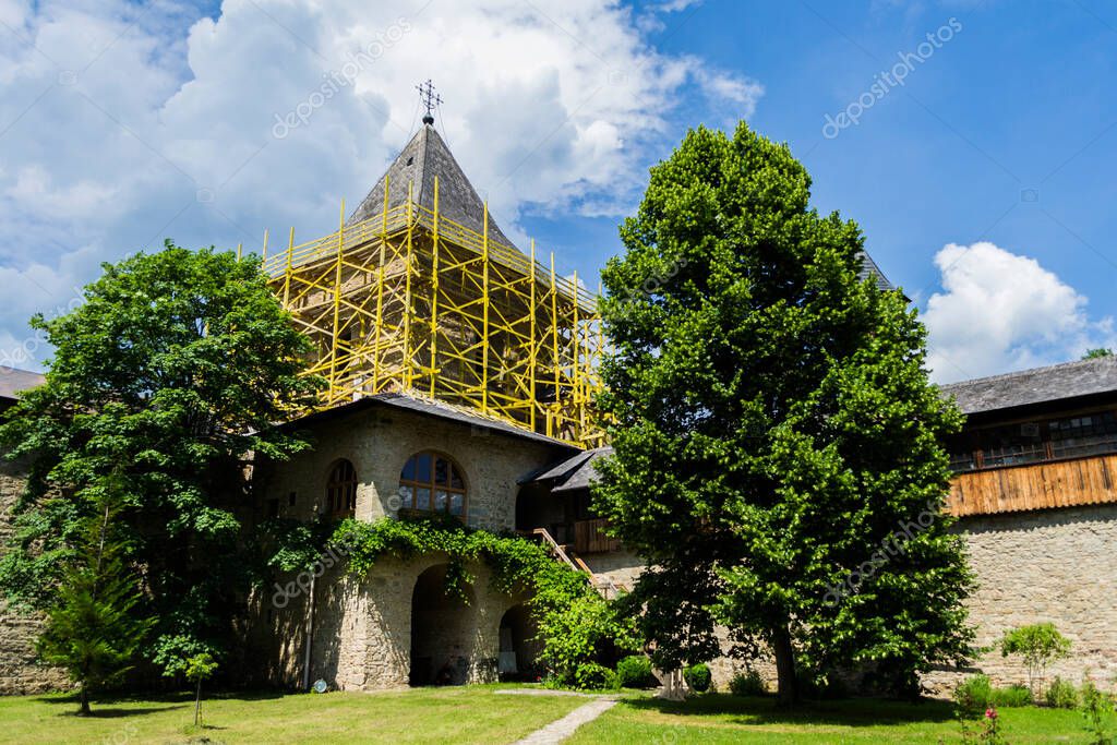 Monasterio de Sucevita es un monasterio ortodoxo en Rumania, construido ...