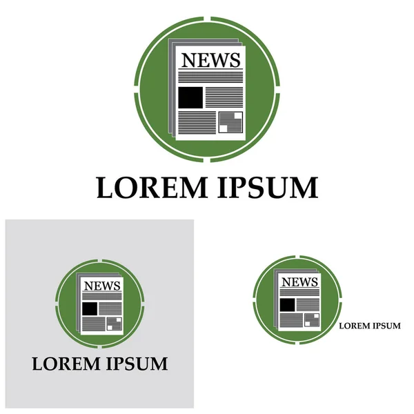 17,555,417 Newspaper logo Vector Images | Depositphotos