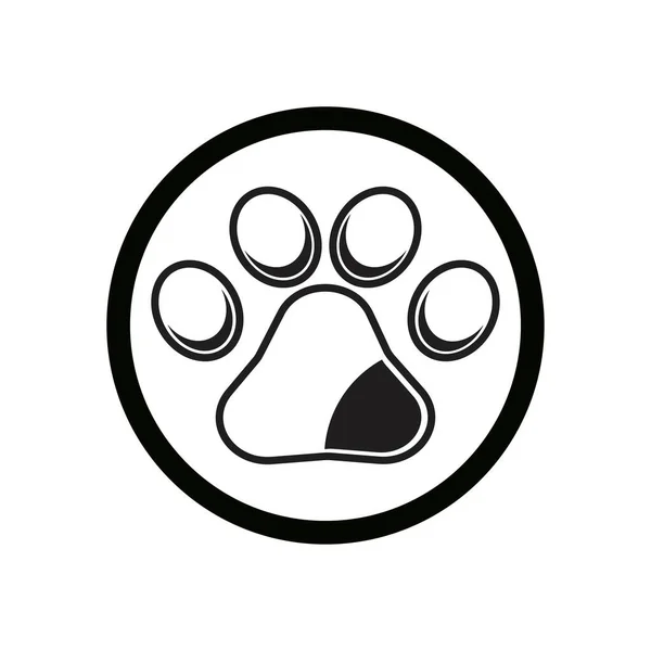 Dog paw logo Stock Photos, Royalty Free Dog paw logo Images | Depositphotos
