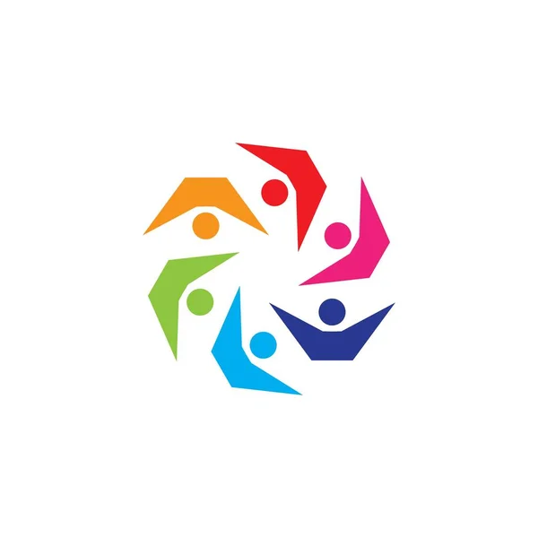 Desarrollo humano logo imágenes de stock de arte vectorial | Depositphotos