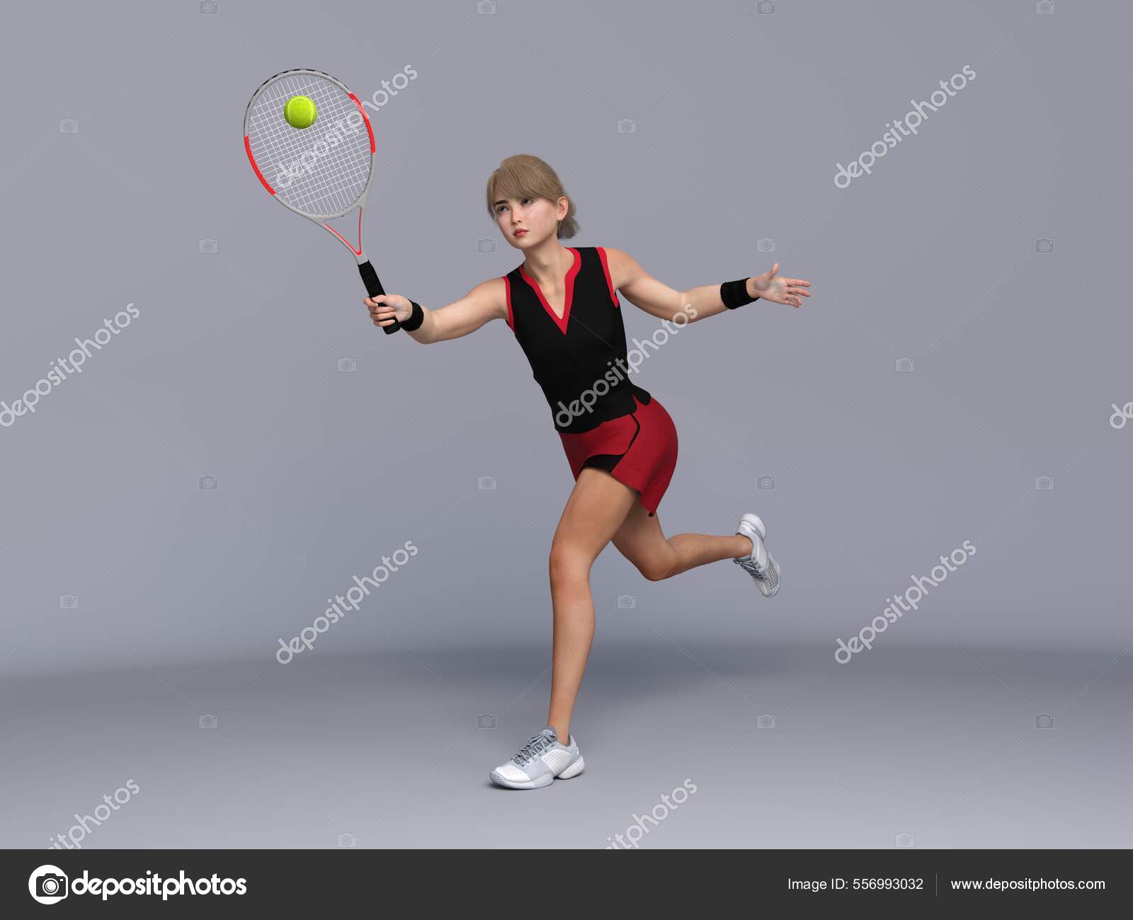 Women Tennis Players Body