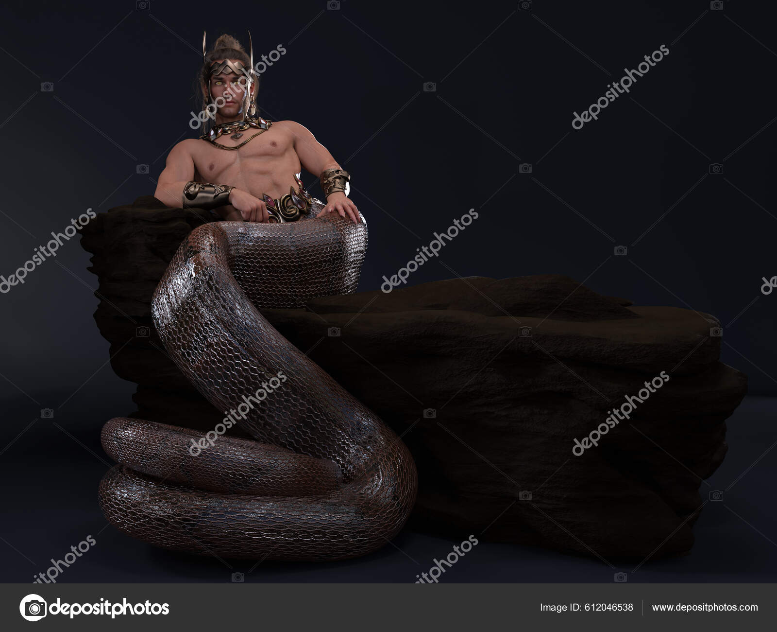 Human Snake Hybrid