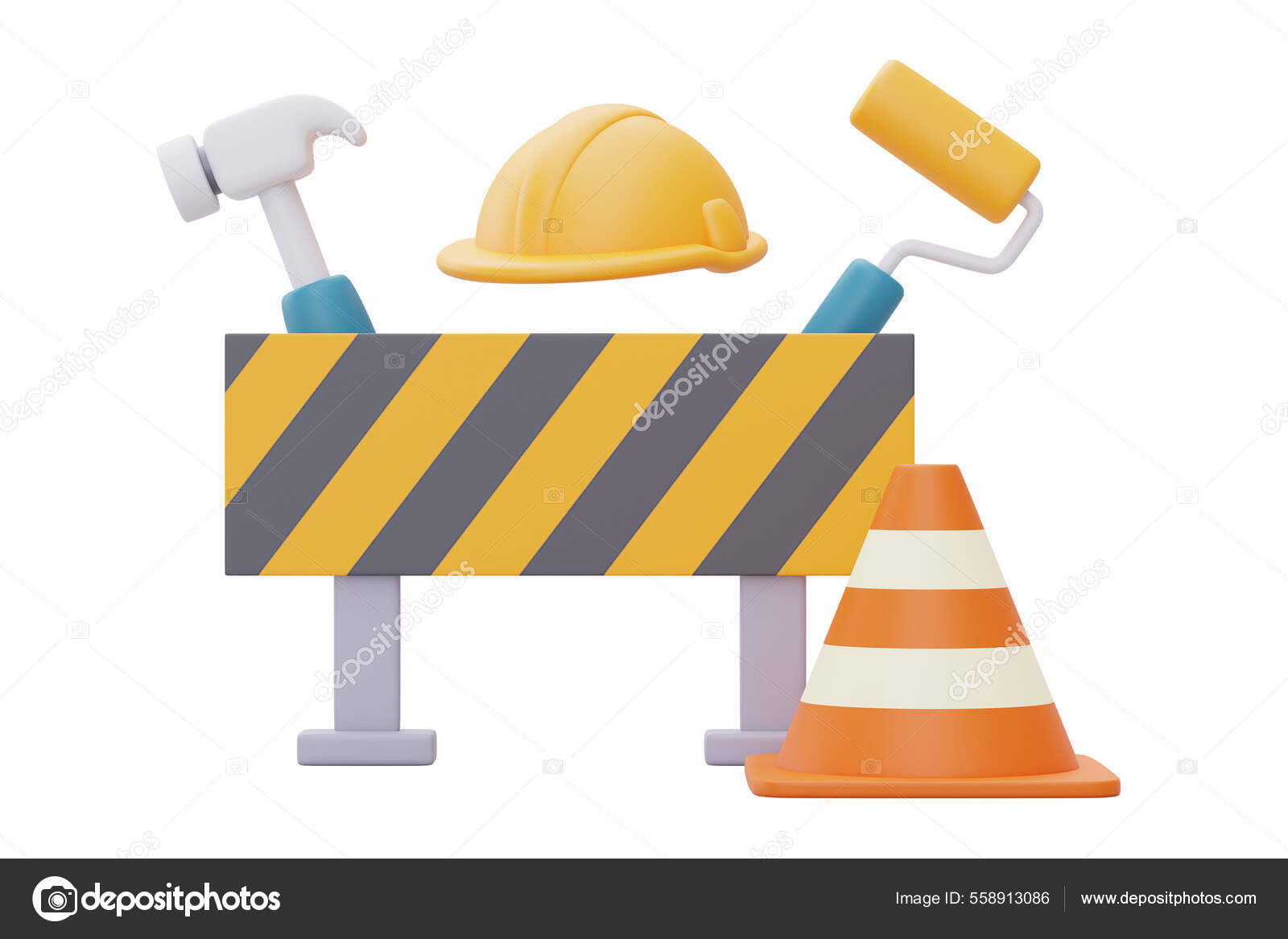 Construction Sign Construction Tools Equipment Happy Labour Day ...