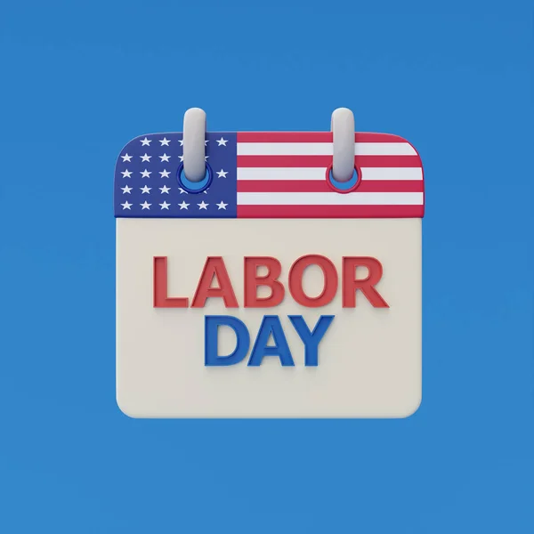 Happy labor day usa concept with calendar and construction tools on ...