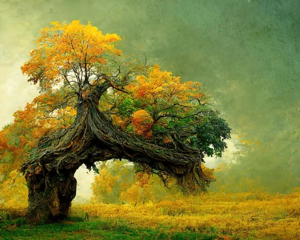 Beautiful old autumn tree Stock Photos, Royalty Free Beautiful old ...