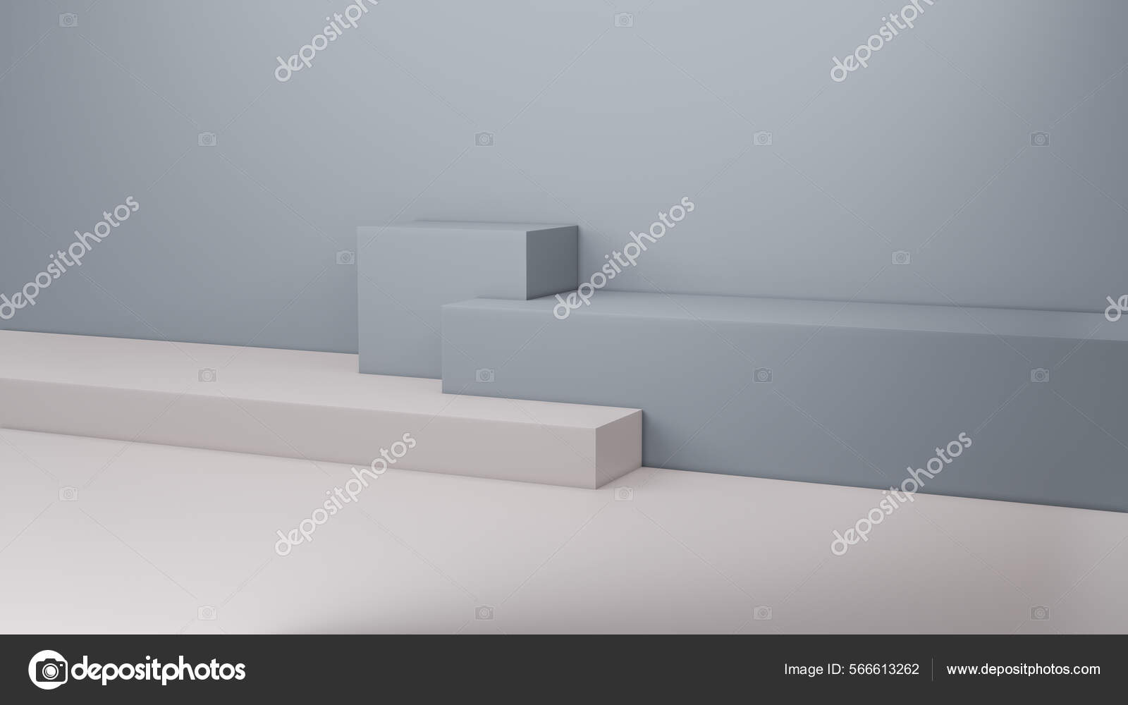 Rendering White Grey Booth Background Wall Exhibition Stand Design ...