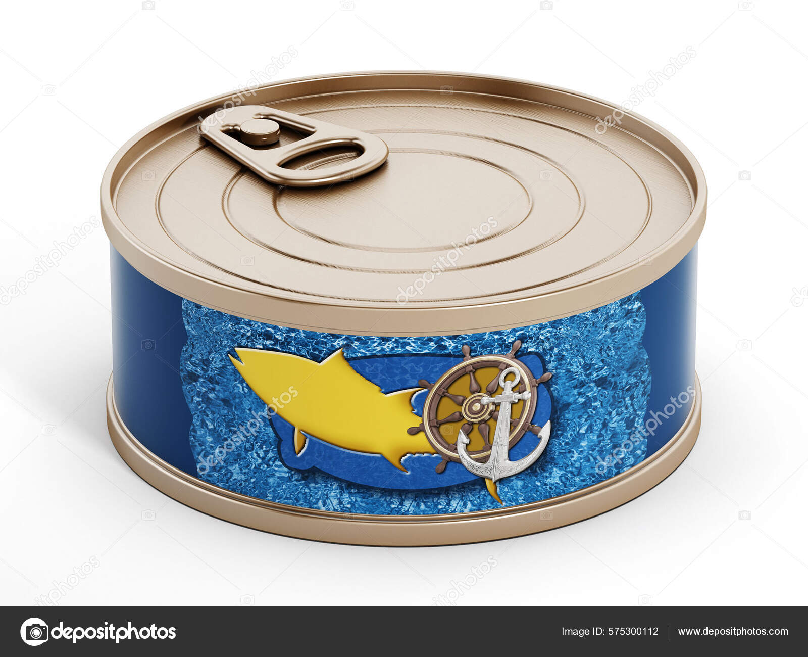 Tuna Can Label