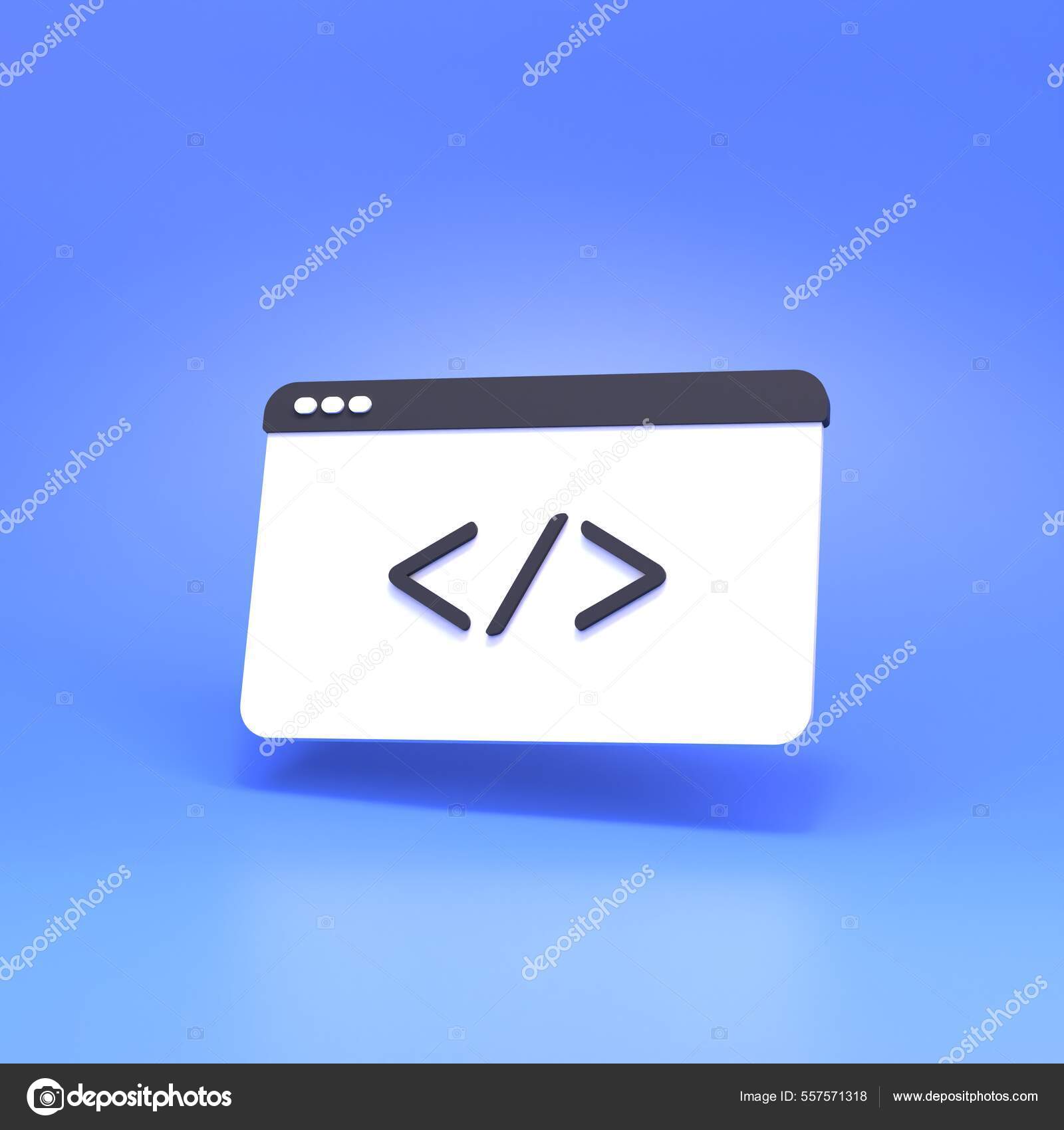 Code Part Symbol Concept Coding Programming Render — Stock Photo © Motion-J #557571318