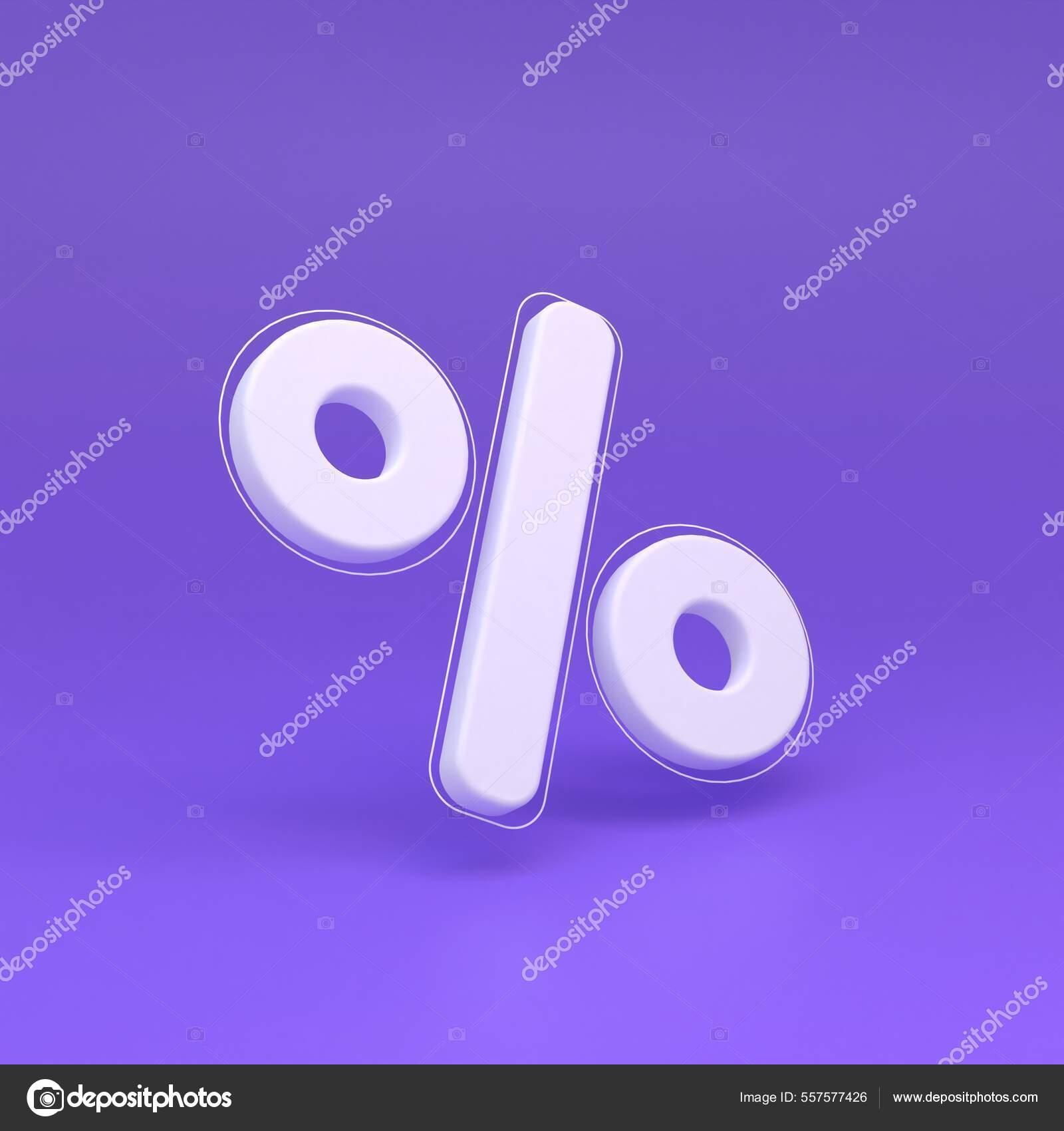 Model Percent Sign Angle Render Illustration Stock Photo by ©Motion-J ...