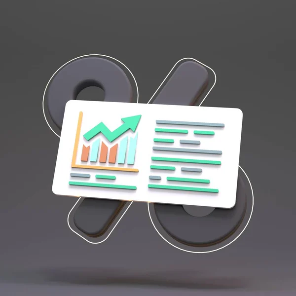 Reporting Chart Growing Graph Background Dollars Concept Calculating ...