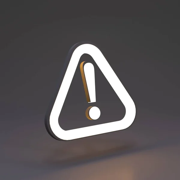 Exclamation Mark Desktop Render — Stock Photo © Motion-J #557573378