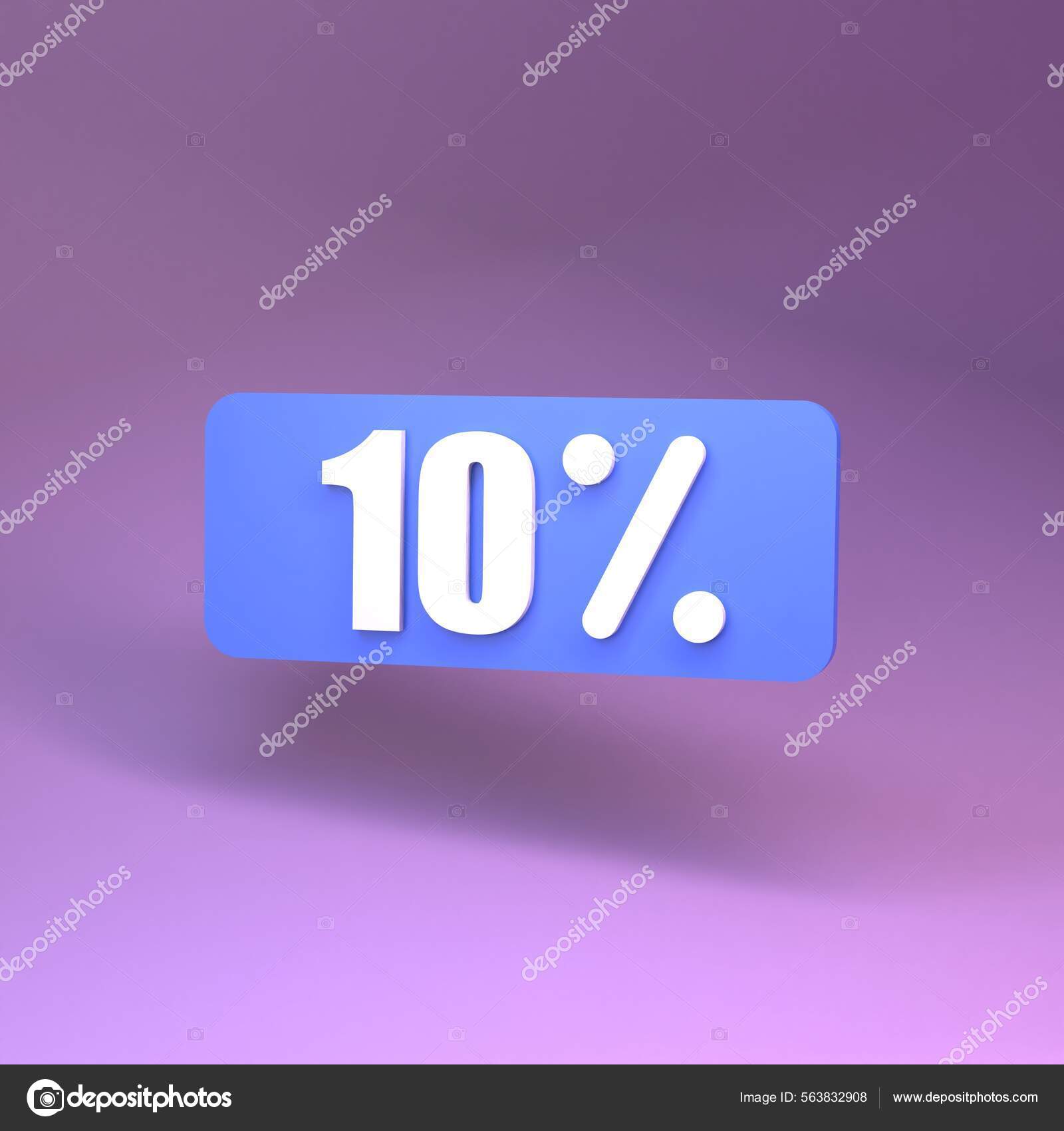 Label Percent Sign Render — Stock Photo © Motion-J #563832908