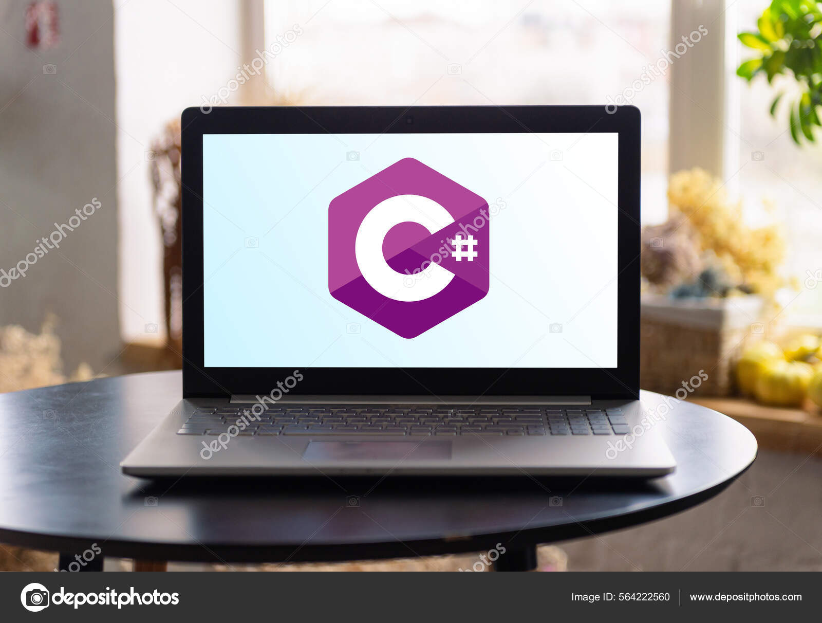 Sharp Logo Laptop Computer Screen – Stock Editorial Photo ...