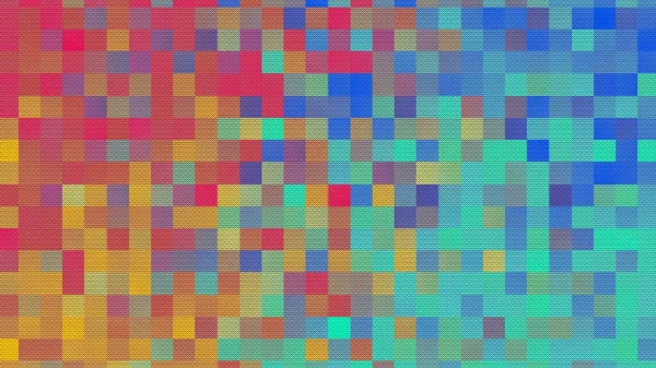 Futuristic colorful retro cubic pixel background. Presentation ...