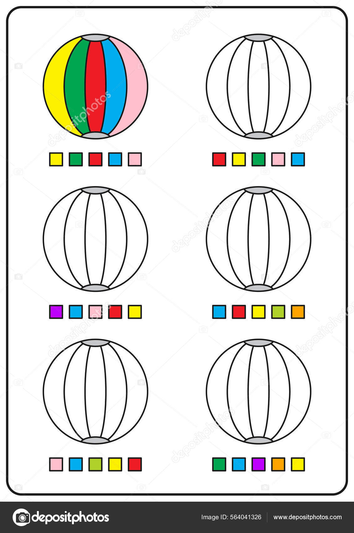 Coloring Pages Educational Games Children Preschool Activities ...