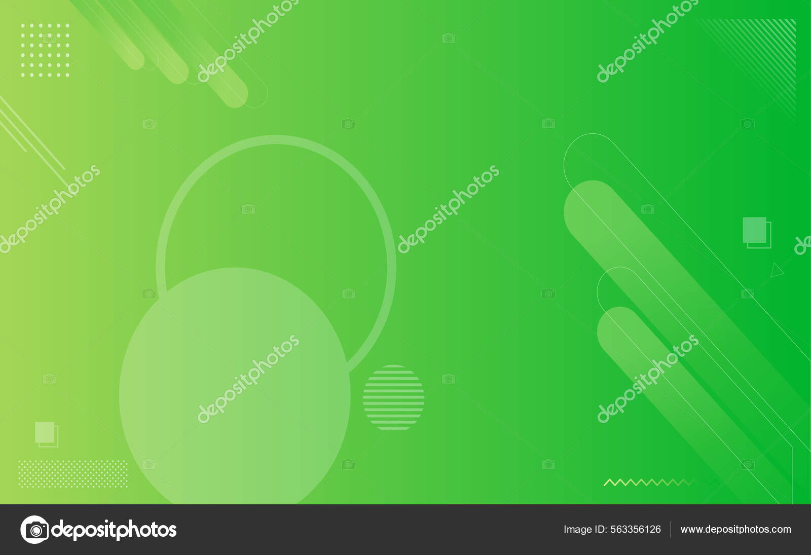 Gradient Geometric Shape Background Green Gradient Background Stock ...