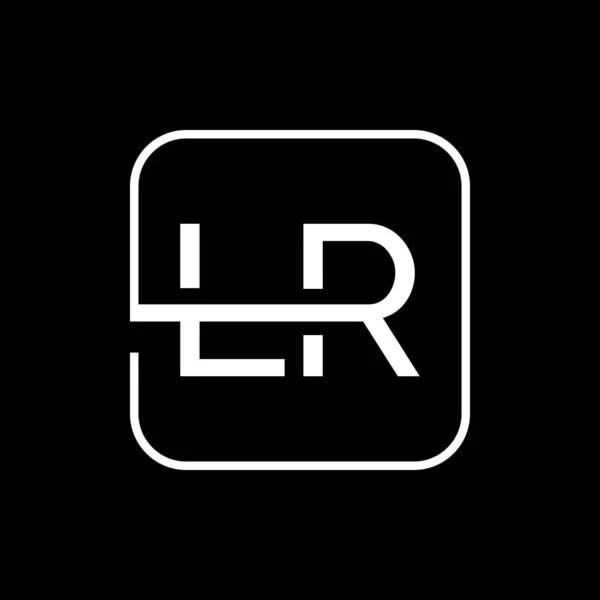 Lr logo imágenes de stock de arte vectorial | Depositphotos