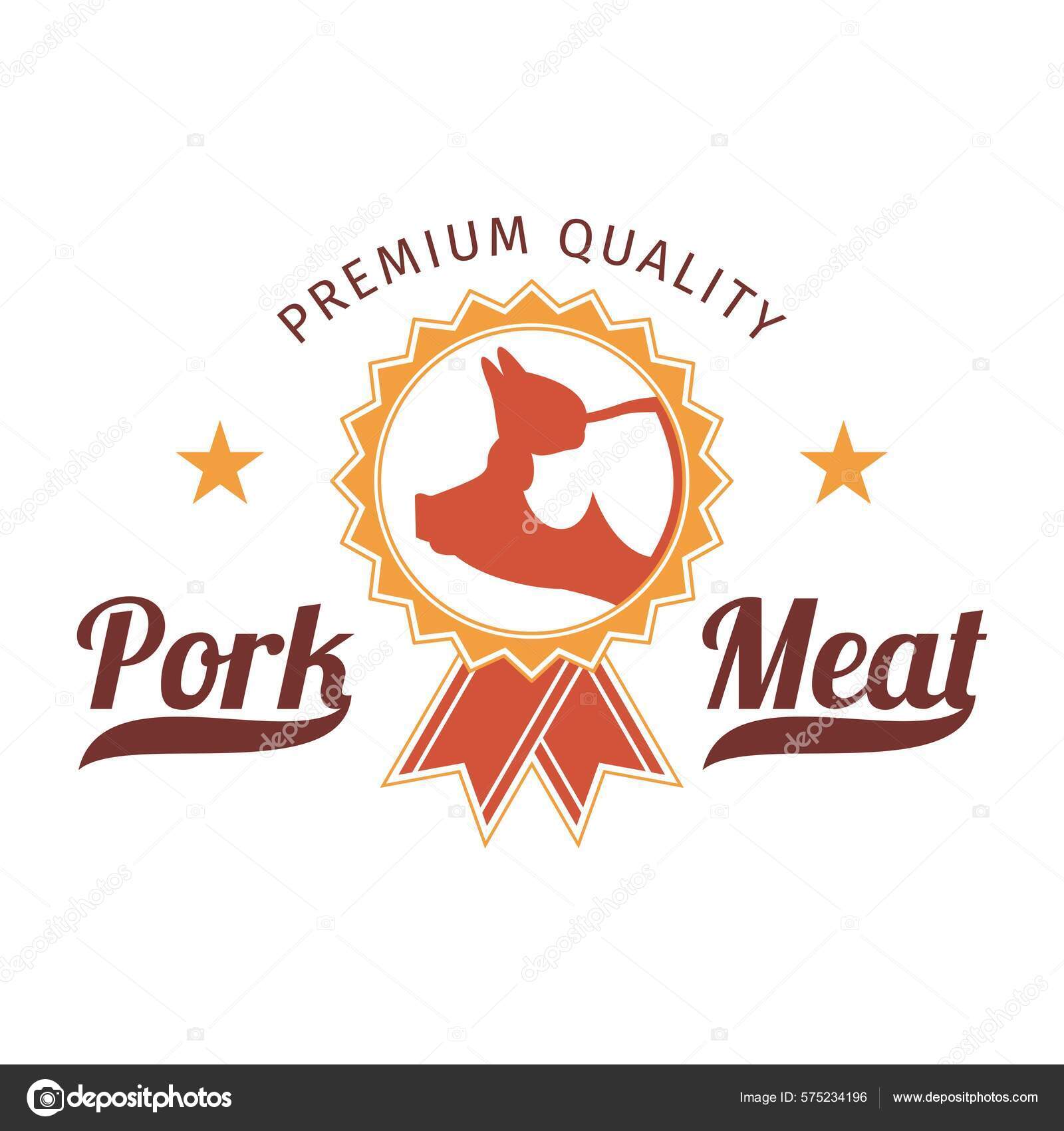 Food Menu Themed Vector Design Beef Steak Meat Chicken Etc Stock Vector ...