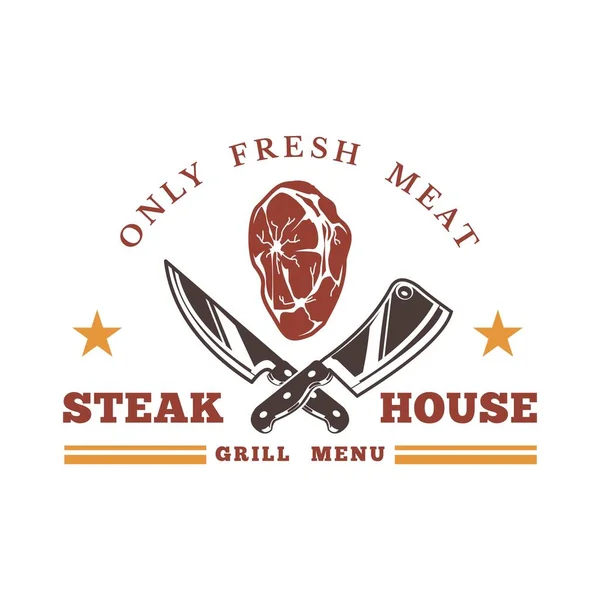 Food Menu Themed Vector Design Beef Steak Meat Chicken Etc Stock Vector ...